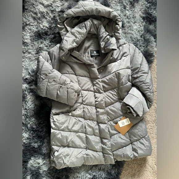 Steve Madden | Jackets & Coats | Steve Madden Grey Puffer | Poshmark